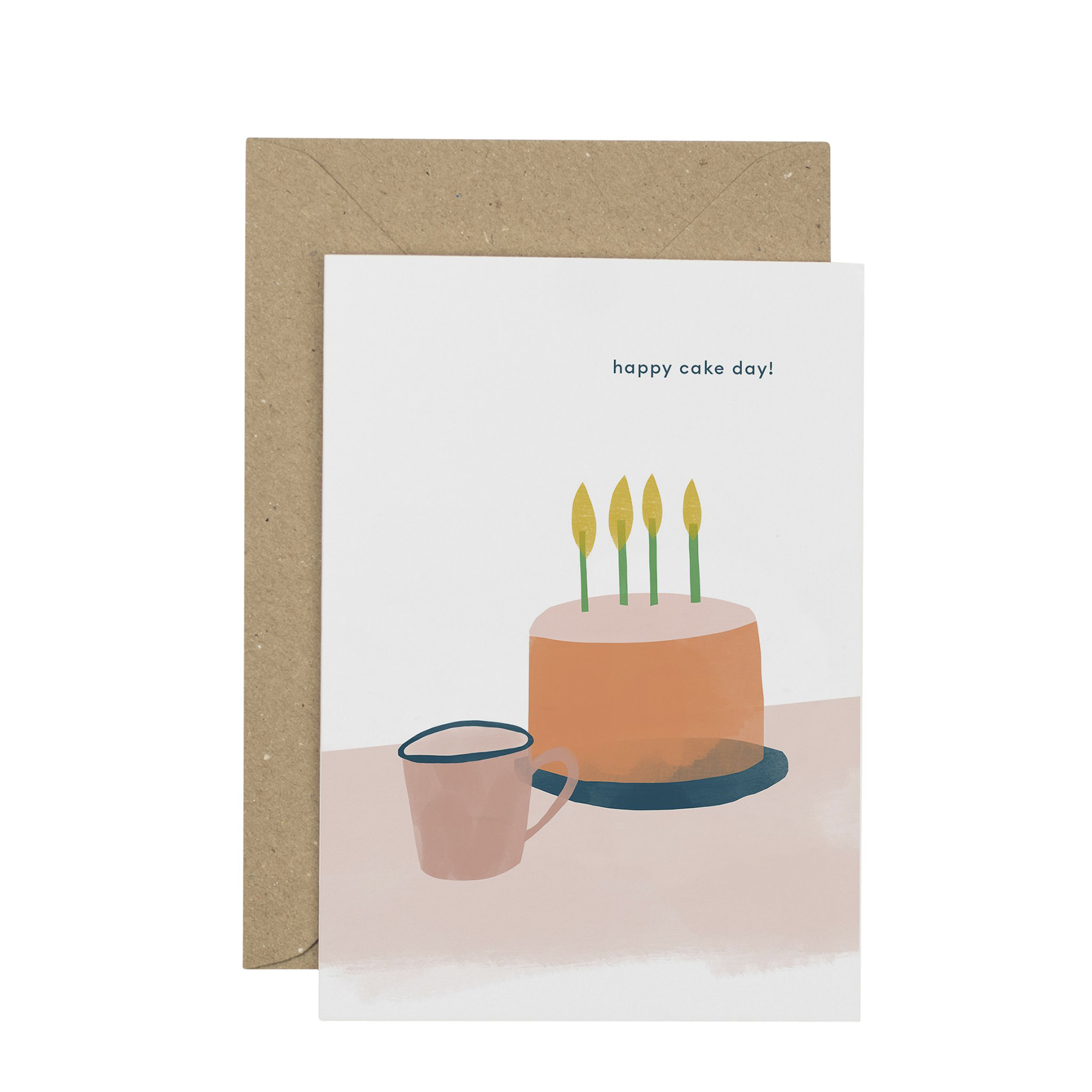 Birthday Card - Happy Cake Day by Plewsy
