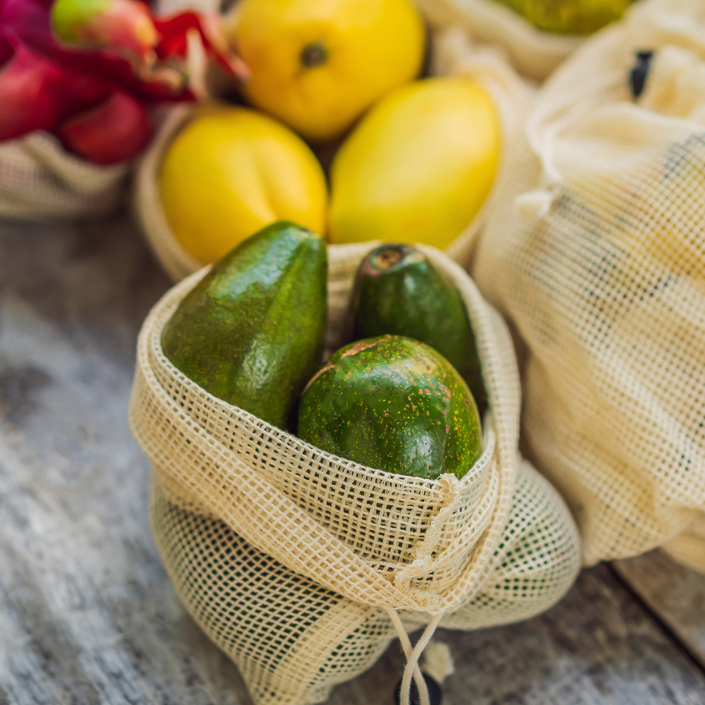Pasoluna Zero Waste Net Produce Bag - Small