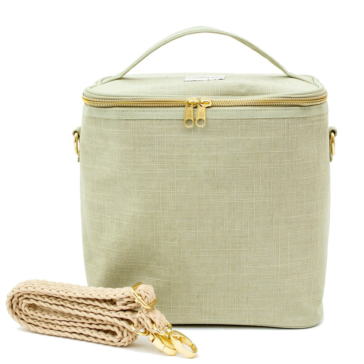 Large Insulated Lunch Bag - Sage Green by SoYoung